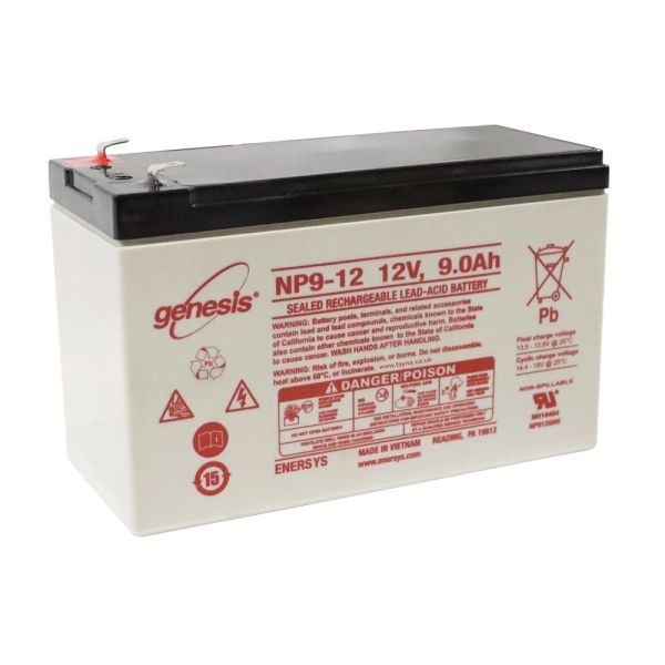EnerSys Genesis NP9-12FR (12V 9Ah) AGM VRLA Battery |UPSBuyer.com